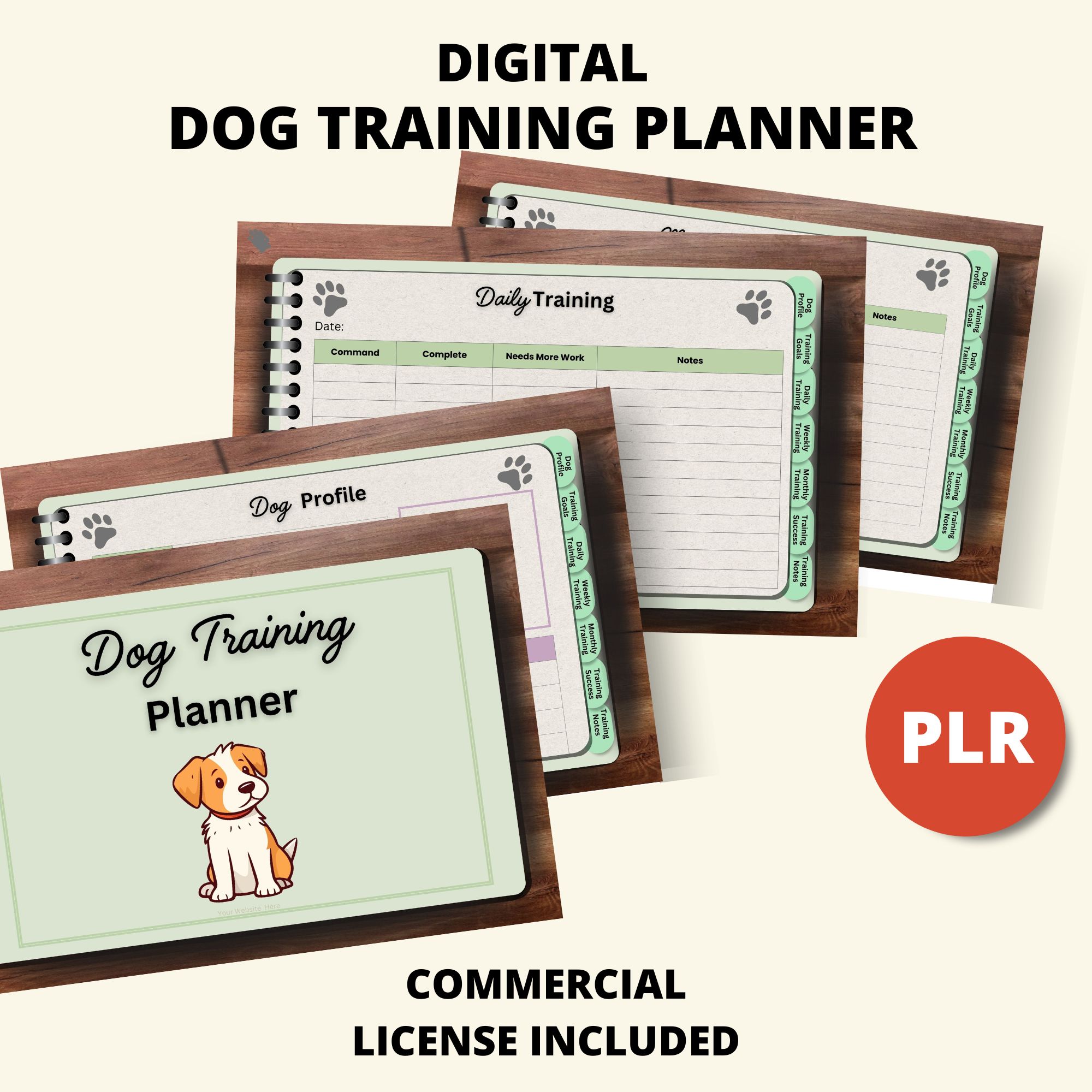 Dog Training Planner Download - Tutor Your Dog